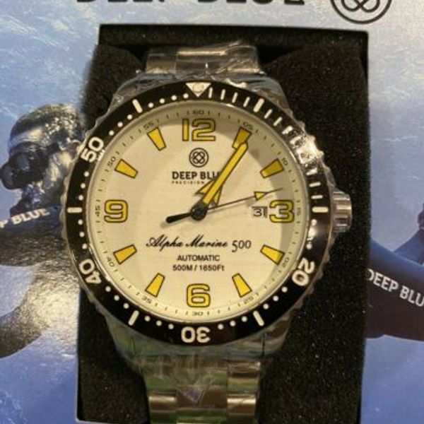 Deep Blue - Automatic - Alpha Marine 500 - Mens Watch | WatchCharts ...