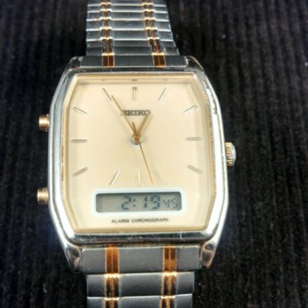 Vintage SEIKO H601-5589 Alarm Chronograph | WatchCharts Marketplace