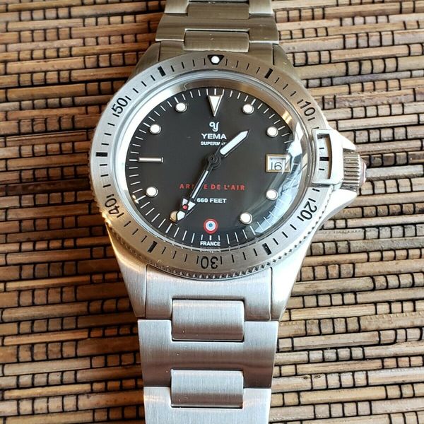 Yema Superman French Air Force 200M Quartz | WatchCharts Marketplace