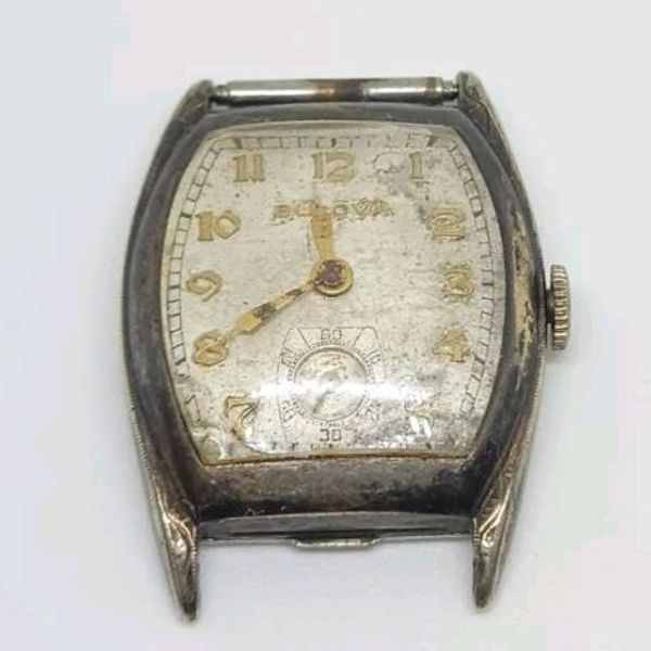 Vintage Bulova 10BC 15J Mechanical Wrist Watch For Parts Or Repair ...