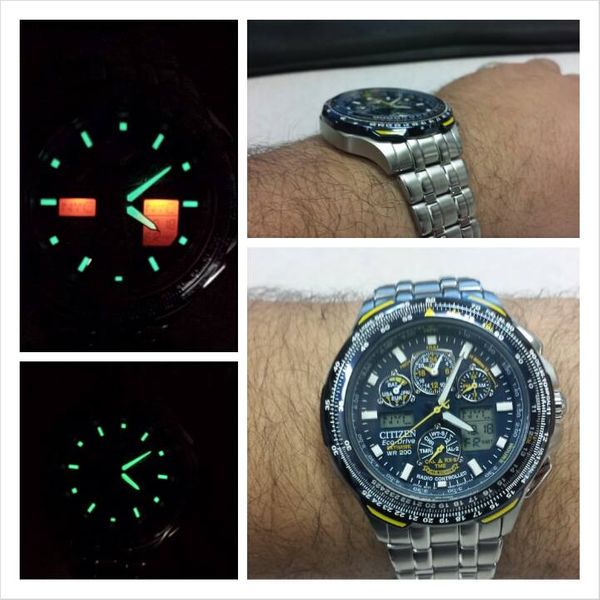 Citizen Skyhawk Blue Angel atomic watch | WatchCharts