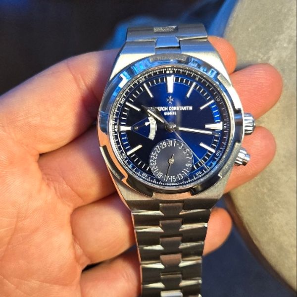 Vacheron Constantin Overseas Dual Time Blue 7900v | WatchCharts Marketplace