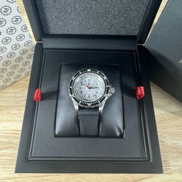 Marathon GSAR Arctic Edition 41mm with Black Rubber Band Dive Watch ...