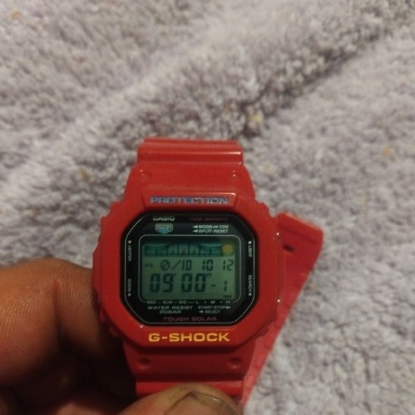 Casio G-Shock GRX-5600A-4 Tough Solar Tide Moon Graph Square Digital ...