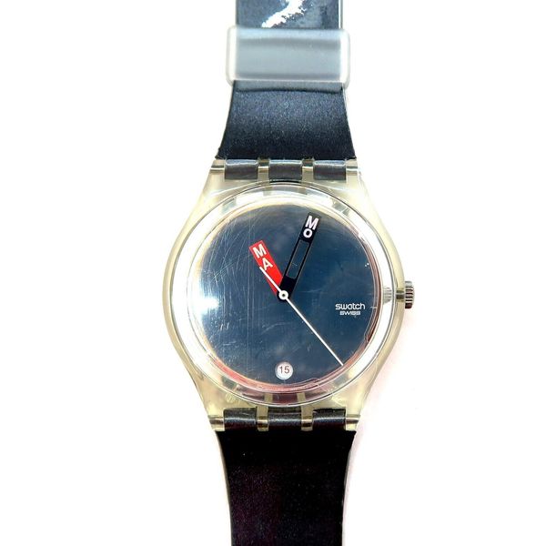 NEW Swatch Watch MOMA BLACK GZ406 Special Collection Limited Edition ...