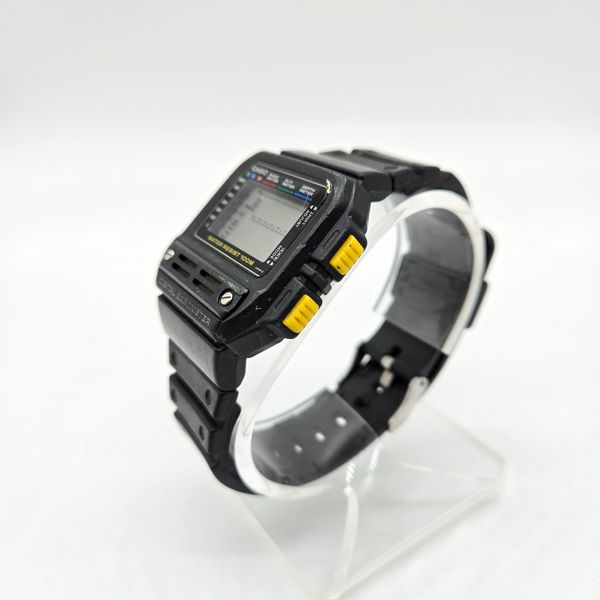 VTG Casio Digital Watch Barometer BM-100W 560 Altimeter Depth Meter for ...