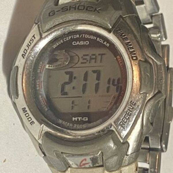 Casio Wave Ceptor Tough Solar NT-G Mens Running Watch 2638 MTG-900 ...