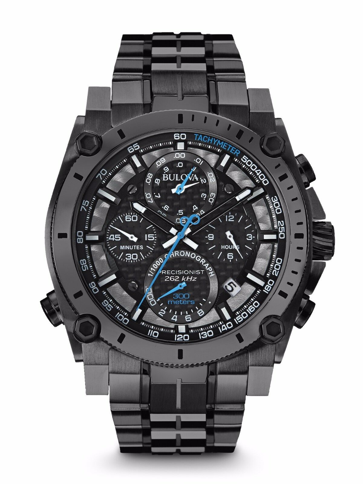 Bulova Precisionist Chronograph (98B229) Market Price | WatchCharts