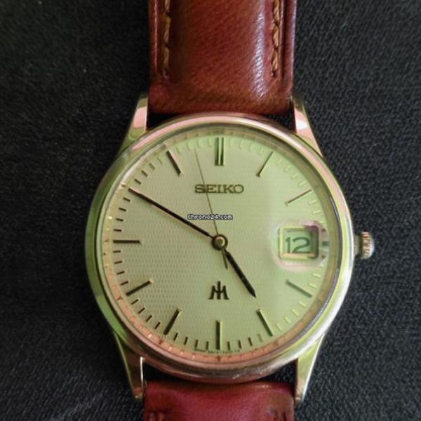Seiko Majesta Vintage SEIKO Majesta 5S42-7A00 Quartz Smooth Second Hand ...