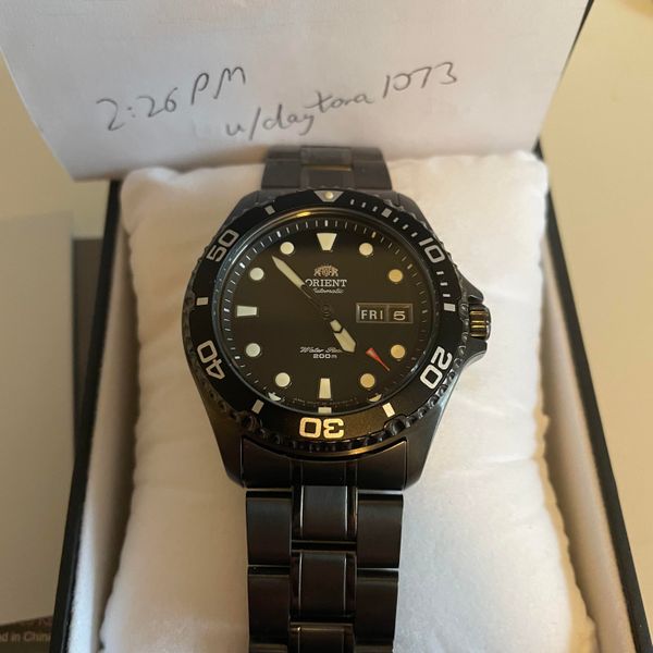 [WTS] Orient Ray Raven II (like new) | WatchCharts