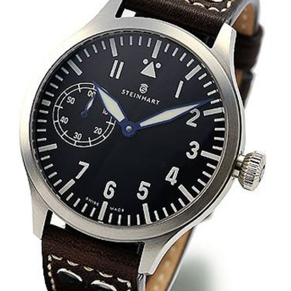 FS: STEINHART Nav B-Uhr 44 Handwinding pilot Watch | WatchCharts ...