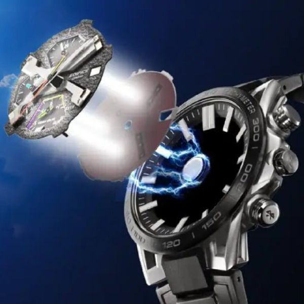 CASIO EDIFICE Suspensione - ECB-2000D-1AEF - Solar - Chronograph ...