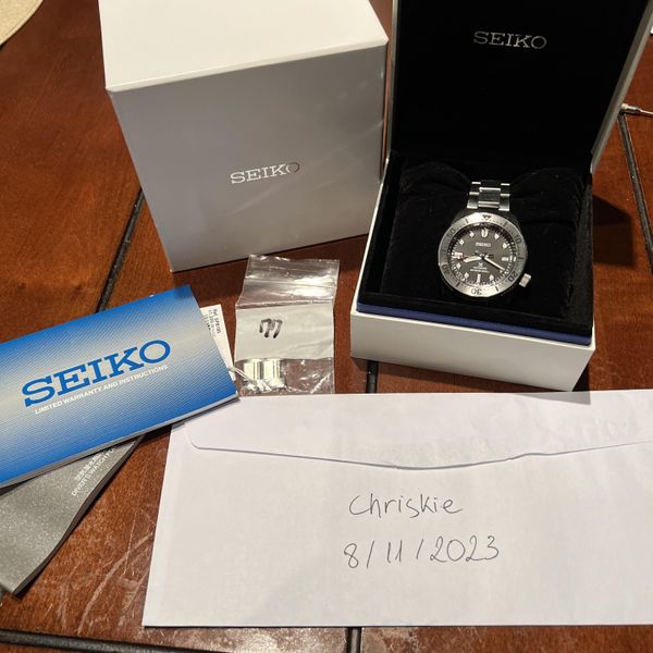 [WTS] Seiko Prospex "Steelmaster" SPB185 w/ Black dial and Steel bezel ...