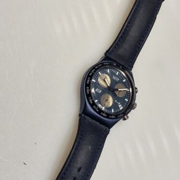 Swatch Chronograph Men's Watch AG 2001 Good Condition Condition. Quartz ...