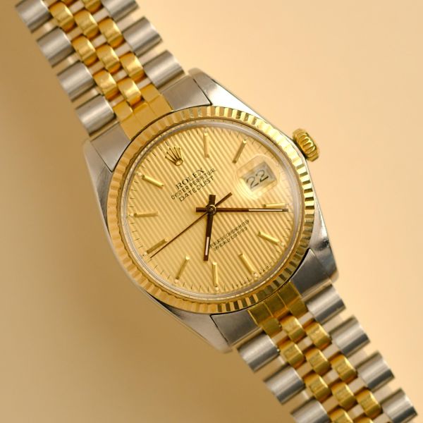 [WTS] Rolex Datejust 16013 Tapestry Dial w/ Tan Patina - 1983 ...