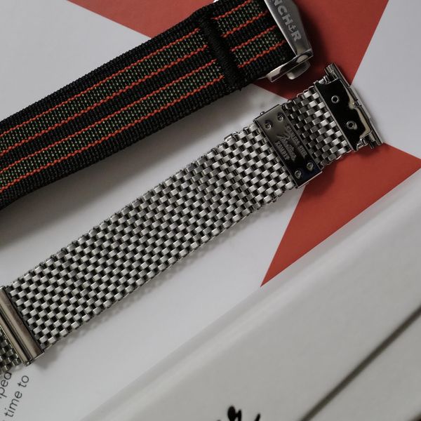 [WTS] Anchor Goldfinger Deployant Nylon Strap MkII 20mm & Forstner ...