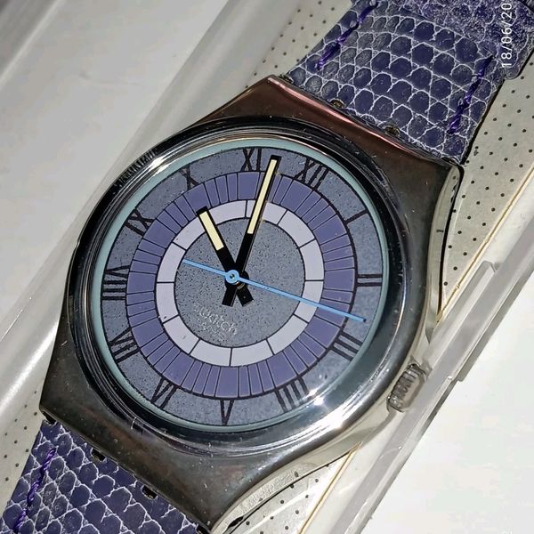 SWATCH GENT 199 ALEXANDER GX123 NUOVO PERFETTO FUNZIONANTE VINTAGE ...