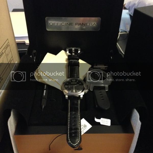 FSOT: Panerai 312 Luminor 1950 Marina – Original Owner (Pam 312 ...