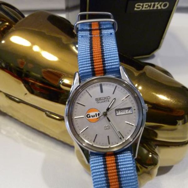 SEIKO Gulf - LeMans Style Quartz Watch | WatchCharts Marketplace