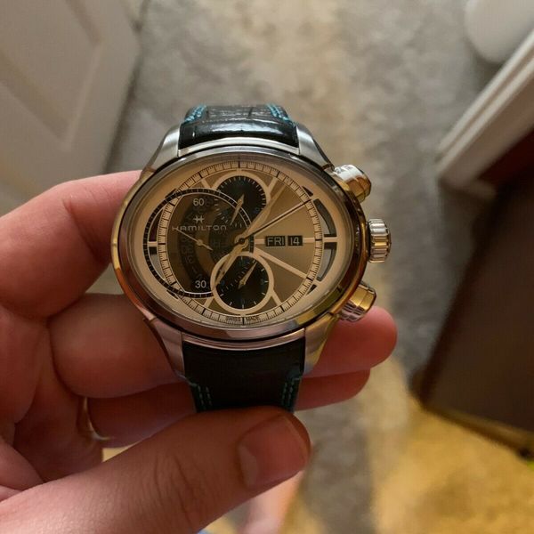 Hamilton Jazzmaster Face 2 Face II Automatic Men's Watch H32866781 ...