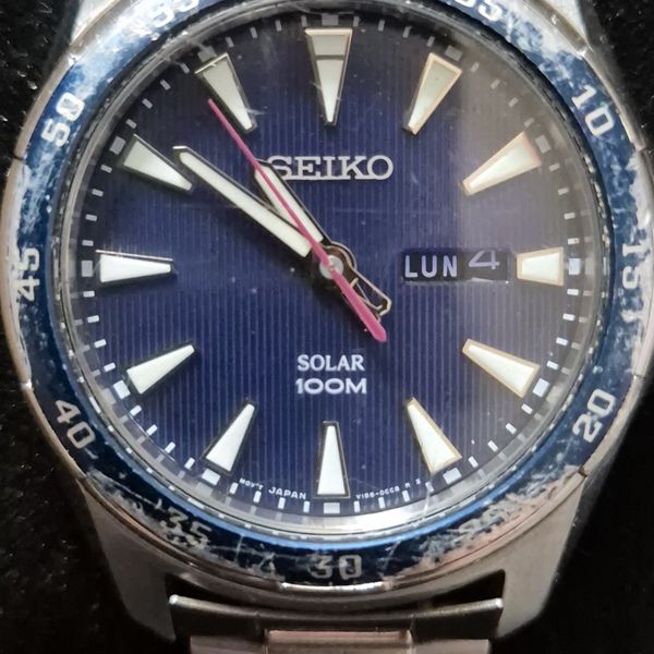 Seiko Solar Powered Divers Watch Mens . | WatchCharts Marketplace