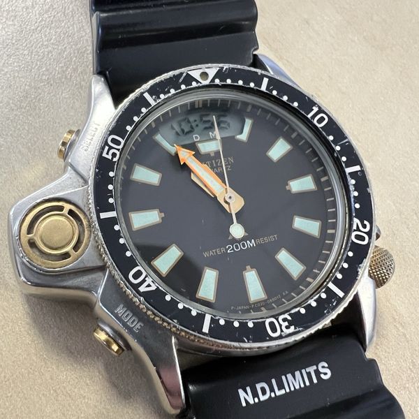 Citizen Aqualand c022 del 1991 | WatchCharts Marketplace