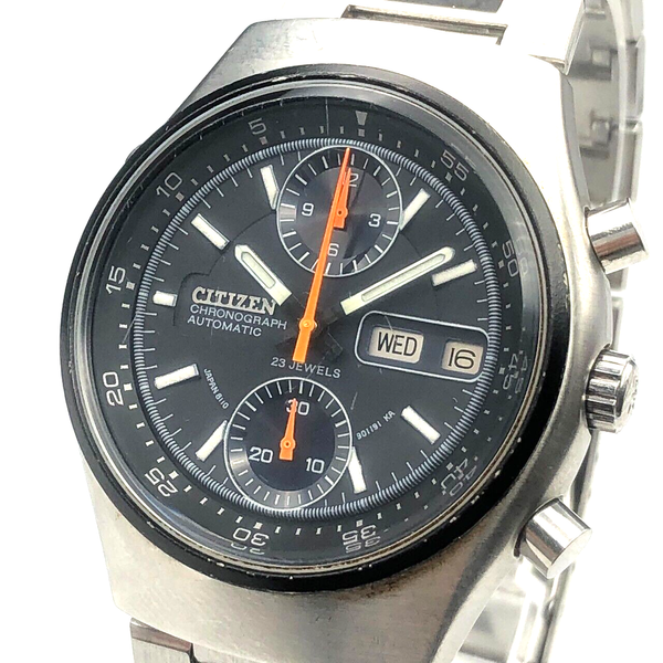 Citizen Chronograph Challenge Timer 67-9119 AT 4-901045TA Day/Date ...