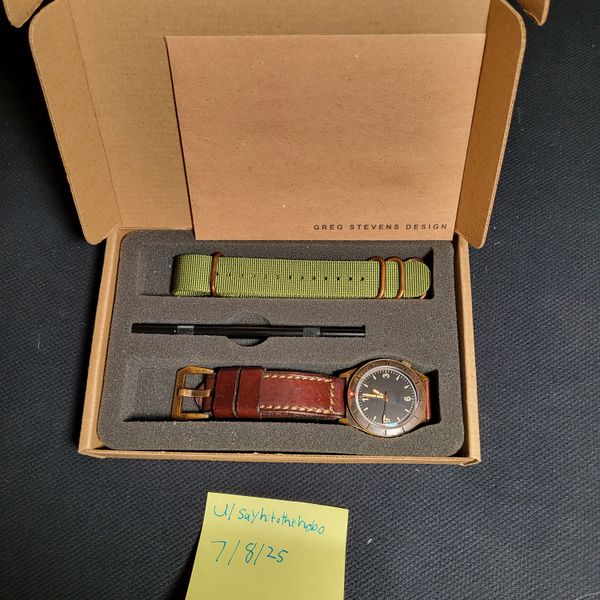 [WTS] Greg Stevens Design GSD-5-B Diver l box and accessories $500 ...