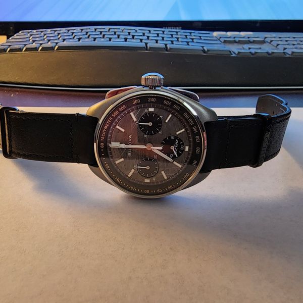 Bulova Archive Series Lunar Pilot Meteorite Limited Edition - 96A312 ...