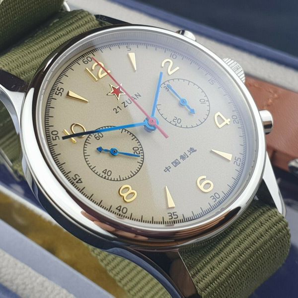 Brand new chinese chronograph Seagull 1963 sapphire | WatchCharts ...