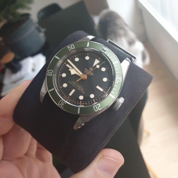 [WTS] Tudor Black Bay Green Harrods Limited Edition | WatchCharts ...