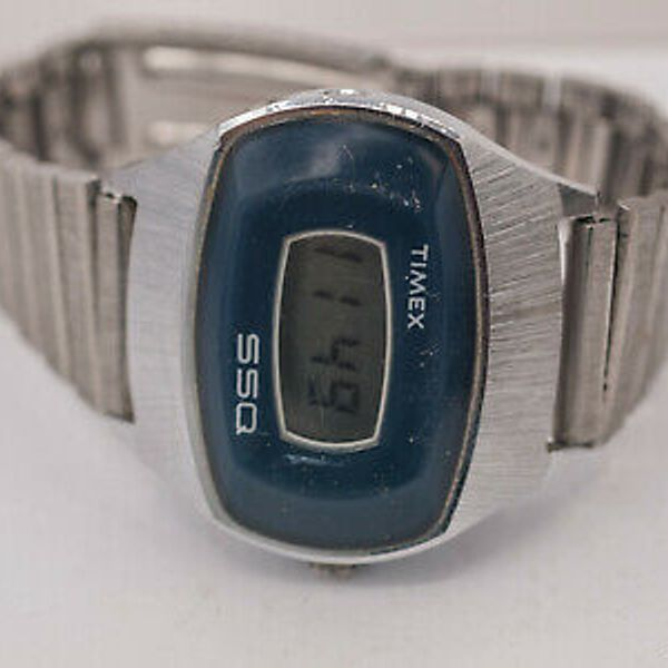 1970's Vintage - Timex SSQ Men's Digital Wrist Watch - Working ...