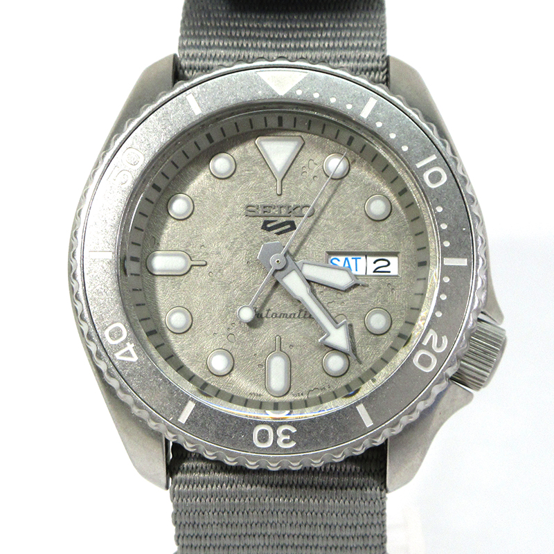 [Used] SEIKO ｜ Seiko SRPG61K1 SEIKO 5 SPORTS Seiko Five Sports "CEMENT ...