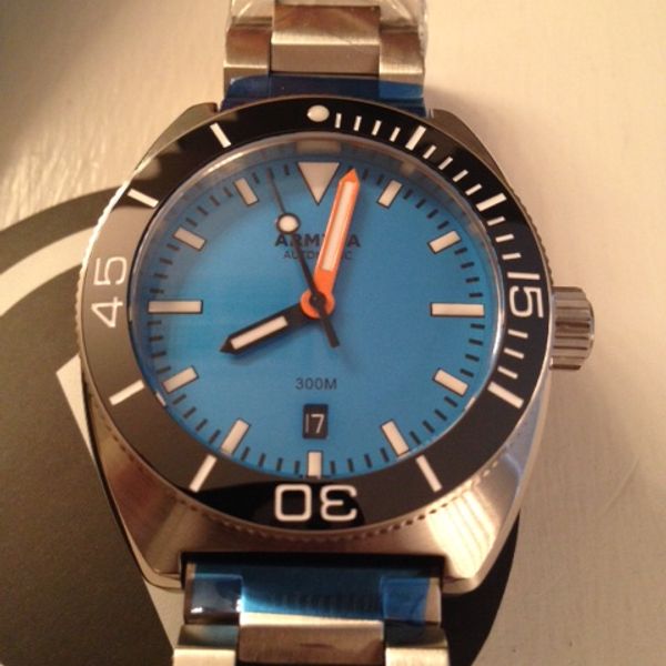 Armida Steel A7 Blue Brand New | WatchCharts Marketplace