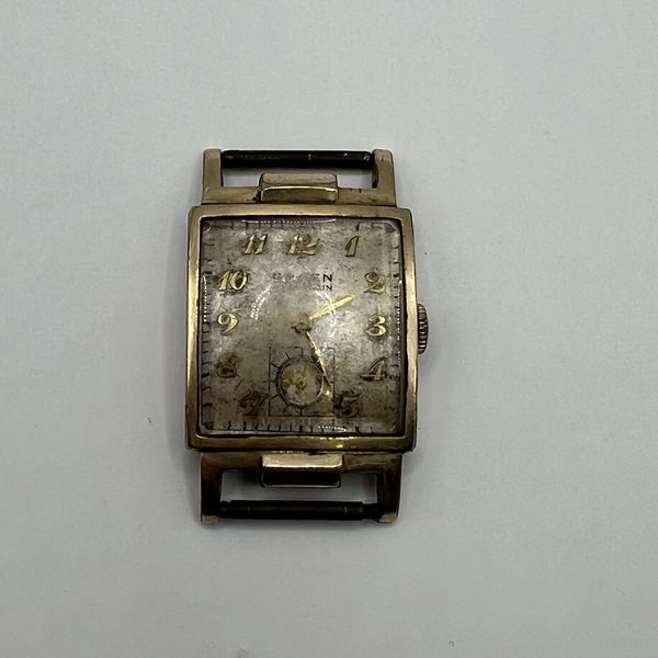 Vintage Gruen Veri-Thin Watch â 17 Jewels, 10K Gold Filled Bezel ...