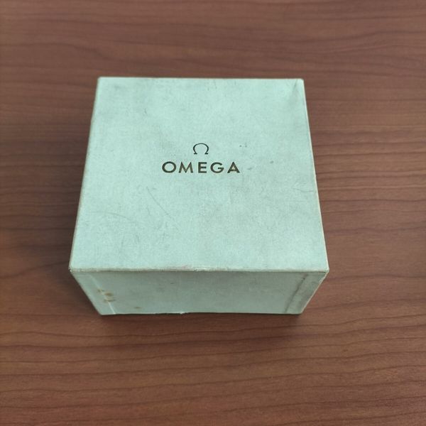 1950/60s OMEGA CARDBOARD WATCH OUTER BOX CONTROSCATOLA OROLOGIO UHREN ...