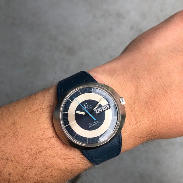 [WTS] Omega Geneve Dynamic, Blue Bullseye | WatchCharts Marketplace