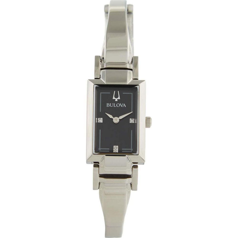 Bulova Bulova Ladies Watch [Classic Bangle Diamond --96P209] Silver ...