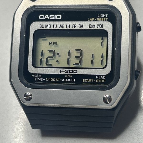 Men's JAPAN Vintage 1983 DIGITAL Watch CASIO 110F-300 | WatchCharts ...