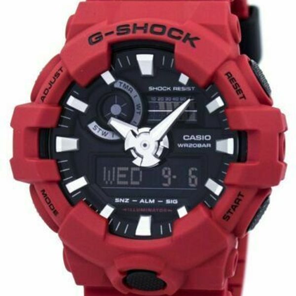 Casio G-Shock Analog Digital 200M GA-700-4A GA700-4A Men's Watch ...