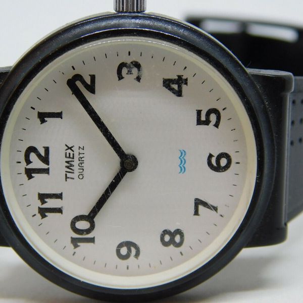 Timex 377 BA CELL Black Tone Quartz Analog Women's Watch New Battery ...
