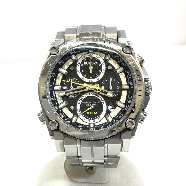 Bulova Bulova Watch Analog Precisionist 96B175 Precisionist Chronograph ...
