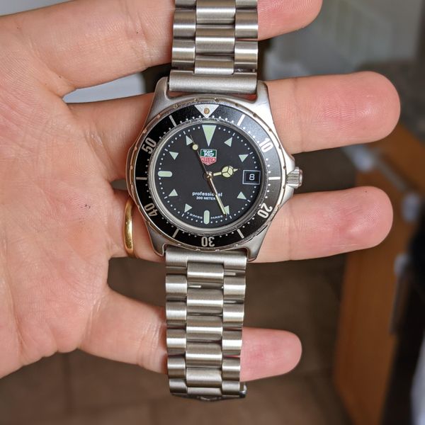 [WTS] TAG Heuer Professional Diver Quartz (90s model) | WatchCharts