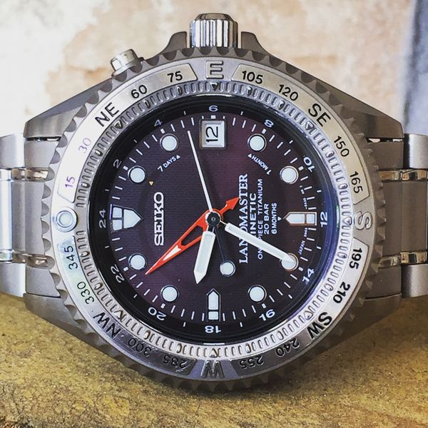 FS: SEIKO Landmaster GMT Kinetic Titanium $800 | WatchCharts