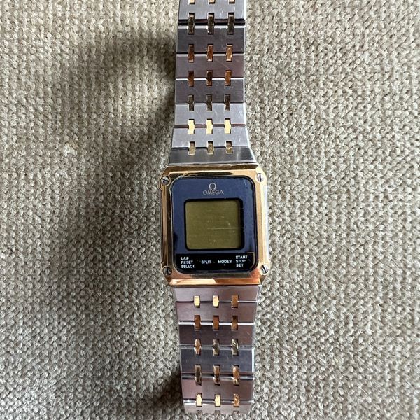 VINTAGE RARE OMEGA Equinoxe Reverso Armbanduhr ref. 1655 defekt, Parts ...