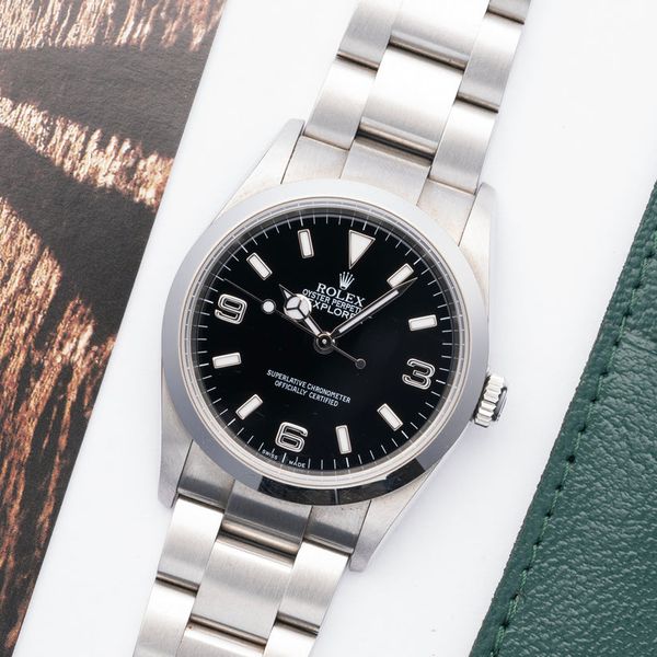 FS: 2004 Rolex Explorer Ref. 114270 with Box & Papers Unpolished ...