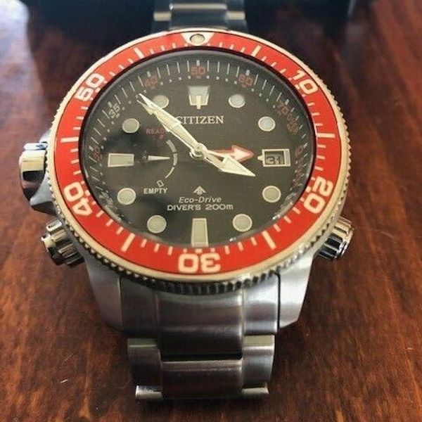 Citizen Promaster AquaLand Pro Diver Stainless Steel 46mm Men's Watch ...
