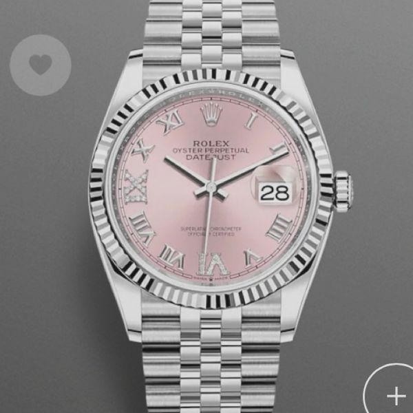 New2023 Rolex Datejust 126234 Pink “VI” Diamond Jubilee Bracelet [Full ...
