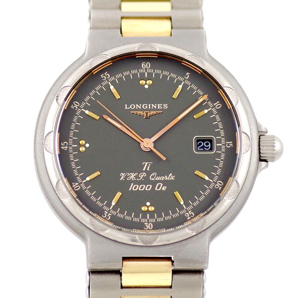 Battery replaced LONGINES Longines Conquest VHP Titanium Date Gray TI ...