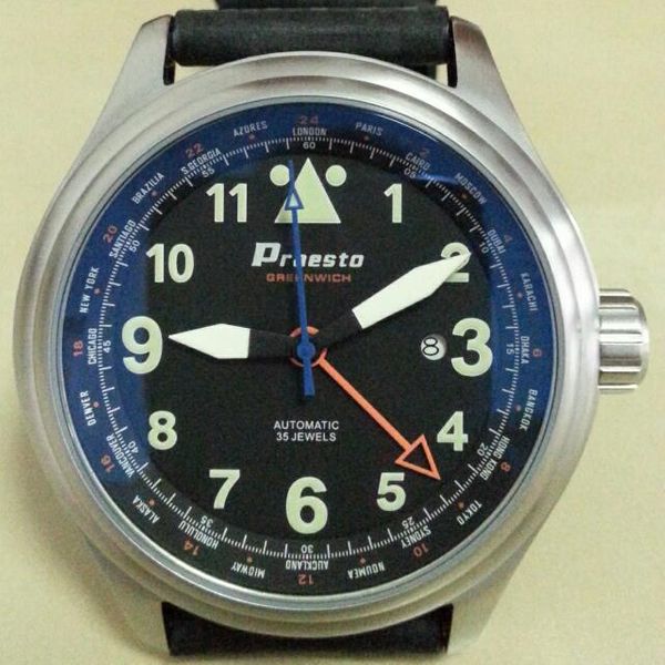 (SOLD) FS : Praesto GMT Greenwich Automatic | WatchCharts Marketplace